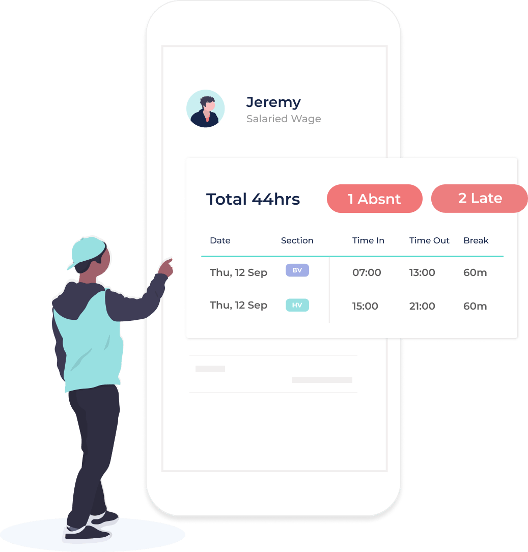 Online Timesheet Tracker Software - StaffAny Malaysia