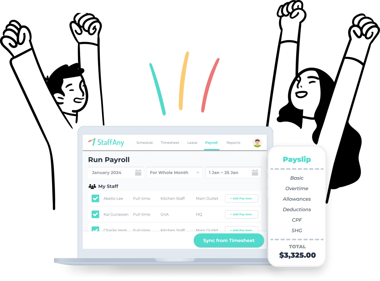 PayrollAny – Payroll made for Malaysia’s F&B and retail - StaffAny